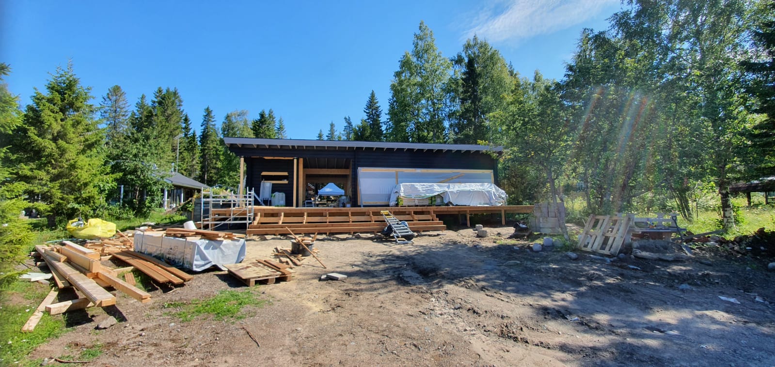 Hirsimökki saareen! - Hirsi ja Rakennus Siklander Oy